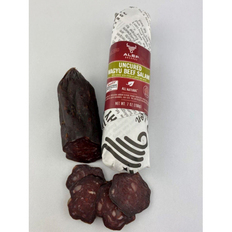 ALEF UNCURED WAGYU BEEF SALAMI