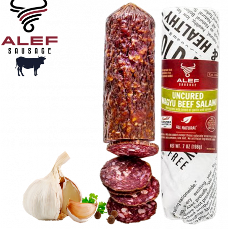 ALEF UNCURED WAGYU BEEF SALAMI