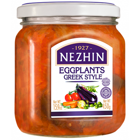 NEZHIN EGGPLANT GREEK STYLE 450GR