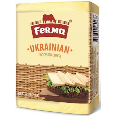 FERMA PROCESSED CHEESE "UKRAINIAN" 70G