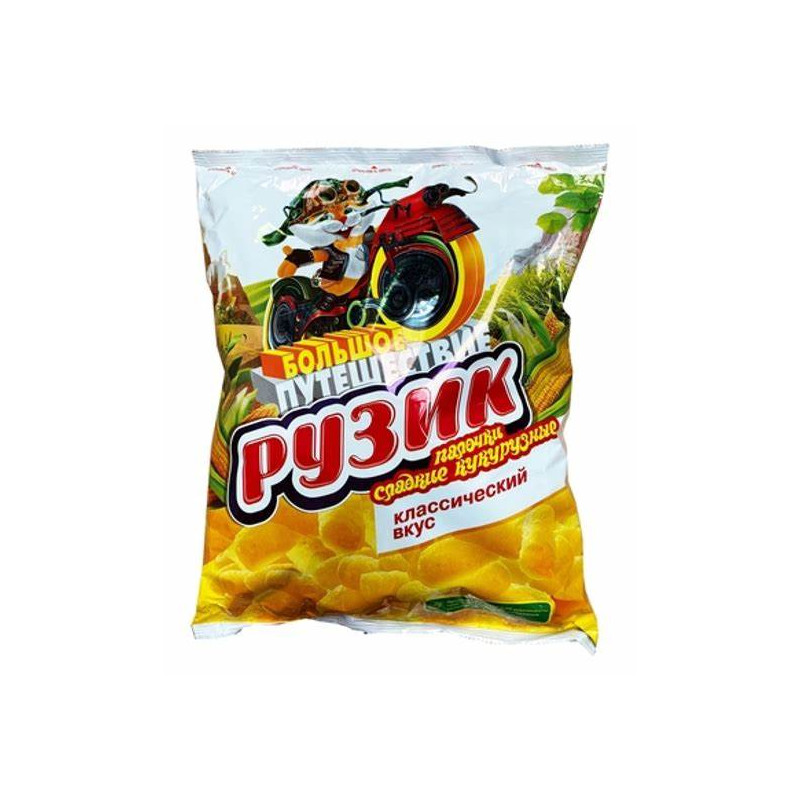 RUZIK PUFFED CORN STICKS 90G