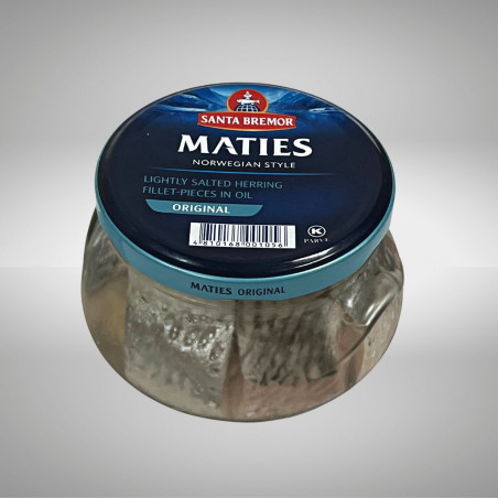 SANTA BREMOR MATIAS ORIGINAL HERRING 260g GLASS JAR