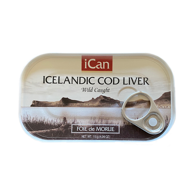 COD LIVER ICELANDIC 115G