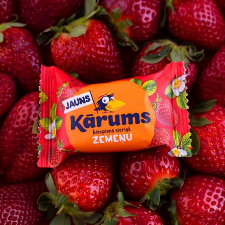 CHEESE BAR KARUMS STRAWBERRY 45gr