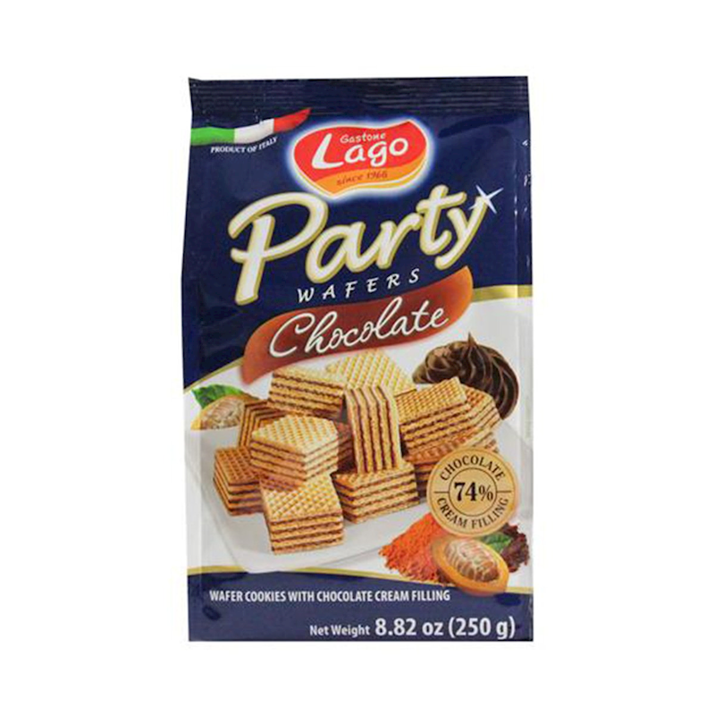 PARTY WAFERS CHOCOLATE 250G
