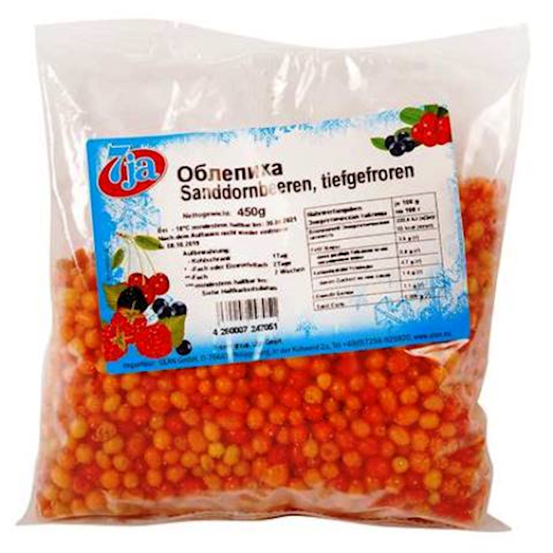 7JA SEA BUCKTHORN FROZEN 450G