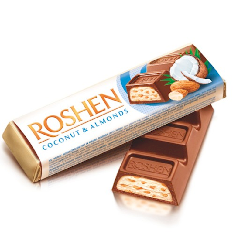 ROSHEN BATONCHIKI 40GR ALMOND&COCONUT